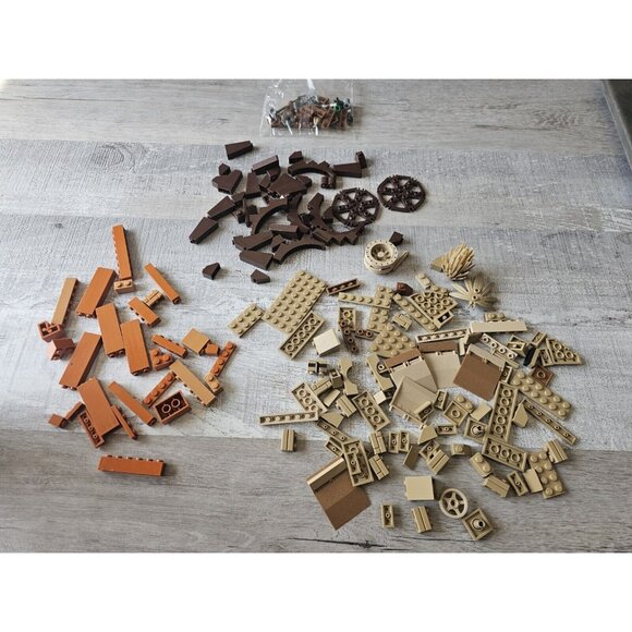 Lego | Toys | Lego Dark Tan Orange Color Sorted Bricks Pieces Plates ...